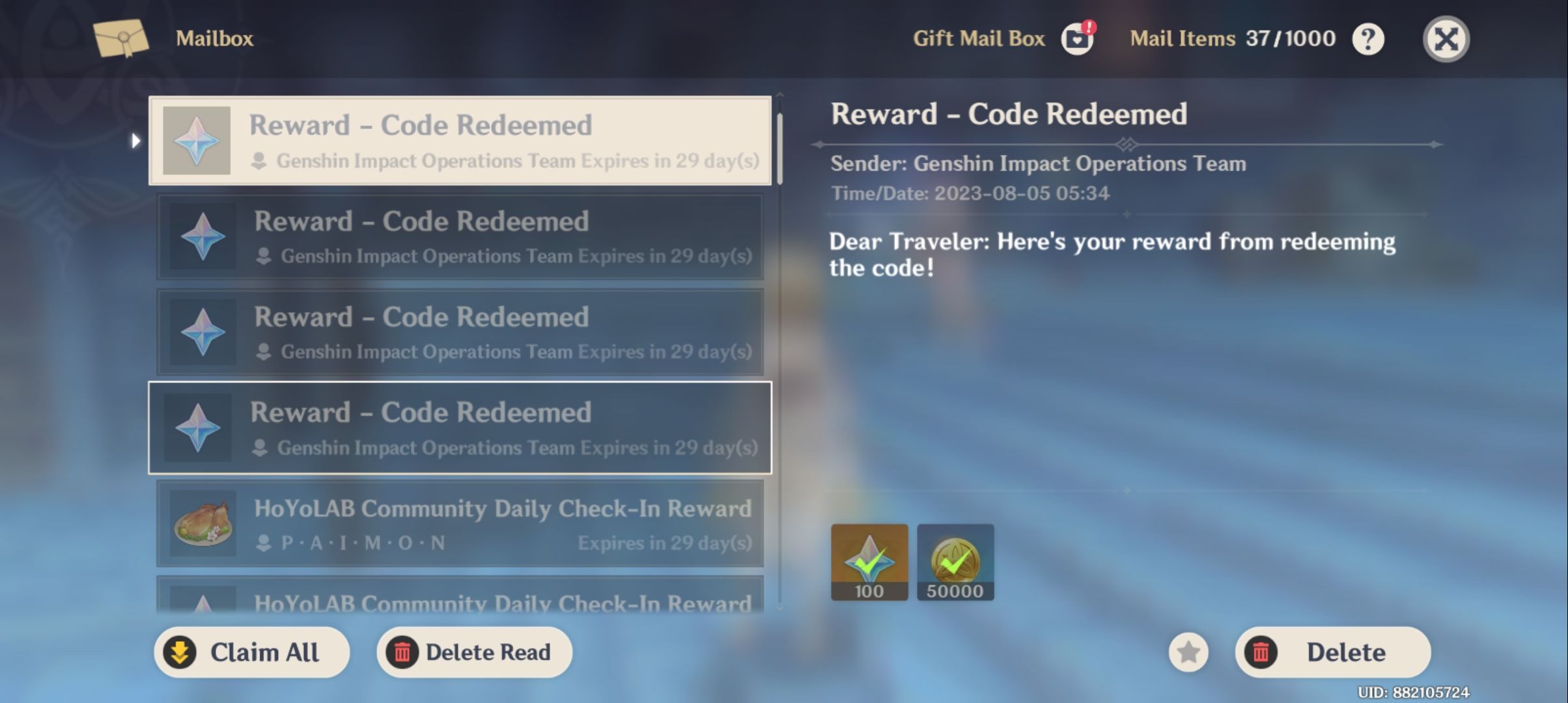 1 code : ZT8MLL8GCYKM 2 code : 3BRLL59ZCZKD 3 code : WA845MQHUHKH 4 ...