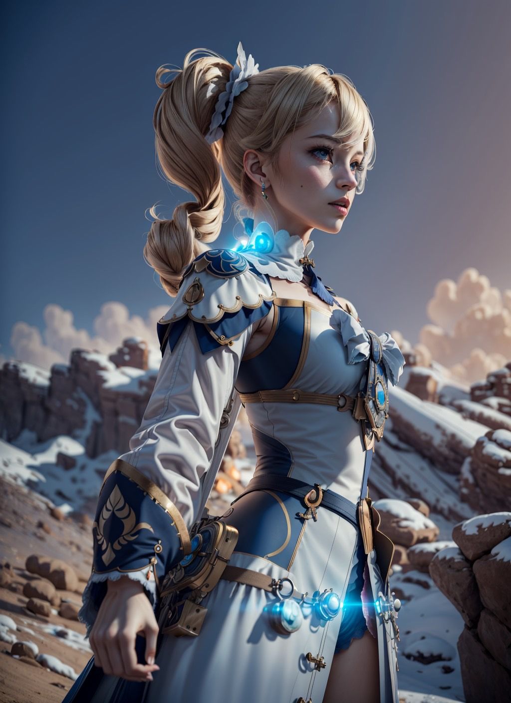 Barbara in DragonSpine 🥶 Genshin Impact | HoYoLAB