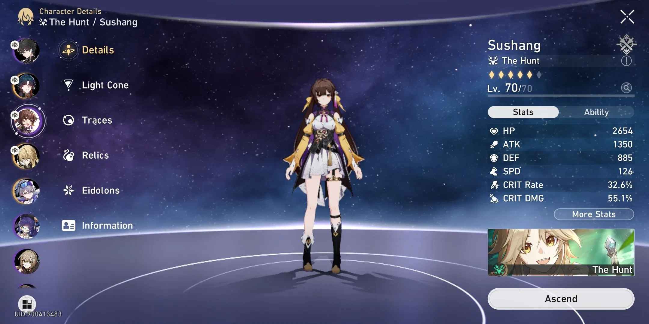 Experimental SuShang break build Honkai: Star Rail | HoYoLAB