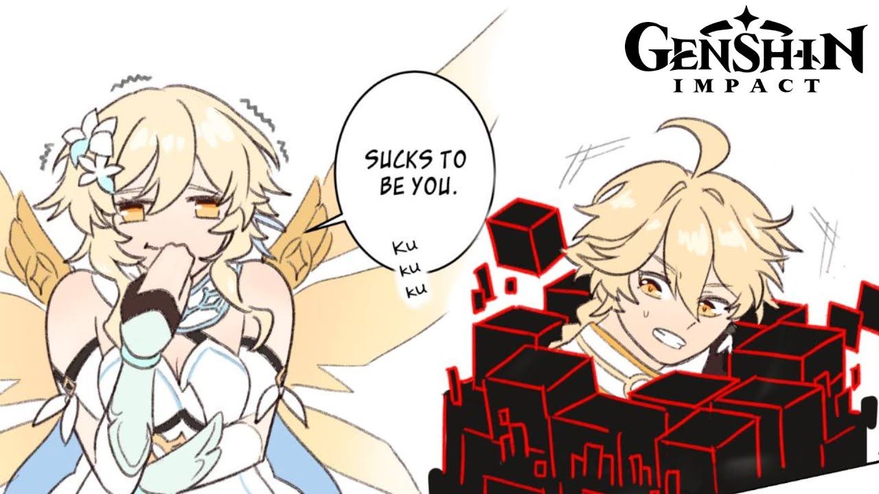 If Aether And Lumine Acted Like Siblings Irl Genshin Impact Hoyolab