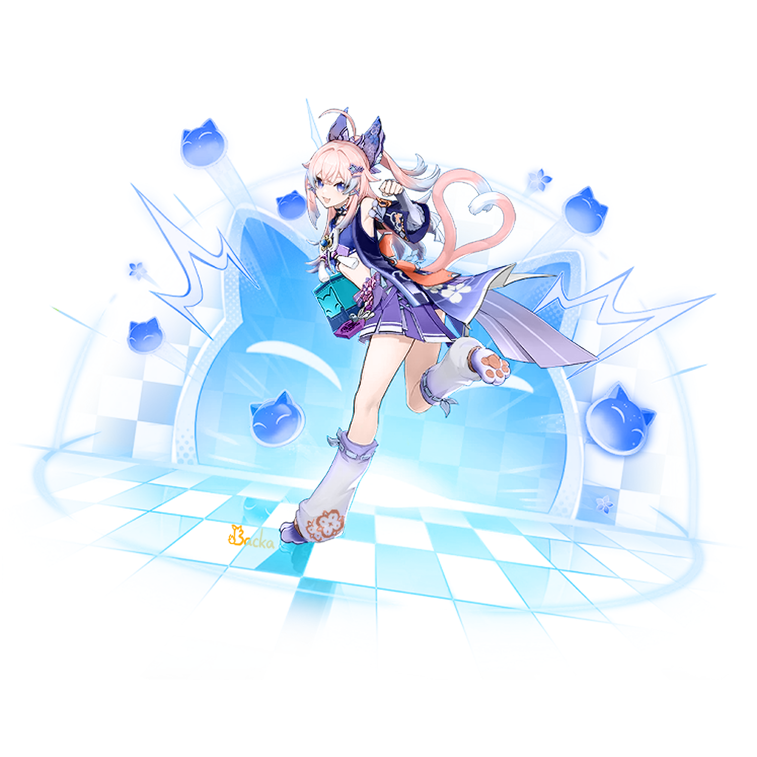 Kirara with Kokomi's Color Palette! Genshin Impact | HoYoLAB