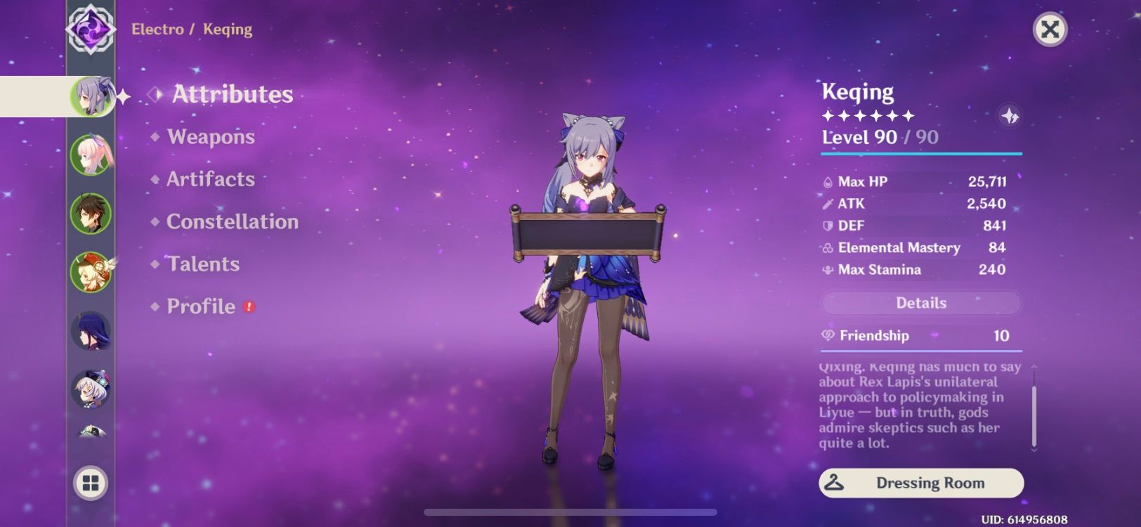 Help With Keqing Build? Genshin Impact | HoYoLAB