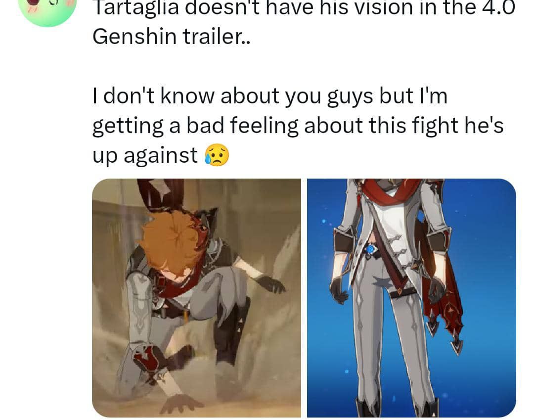 Childe's vision??? Genshin Impact | HoYoLAB