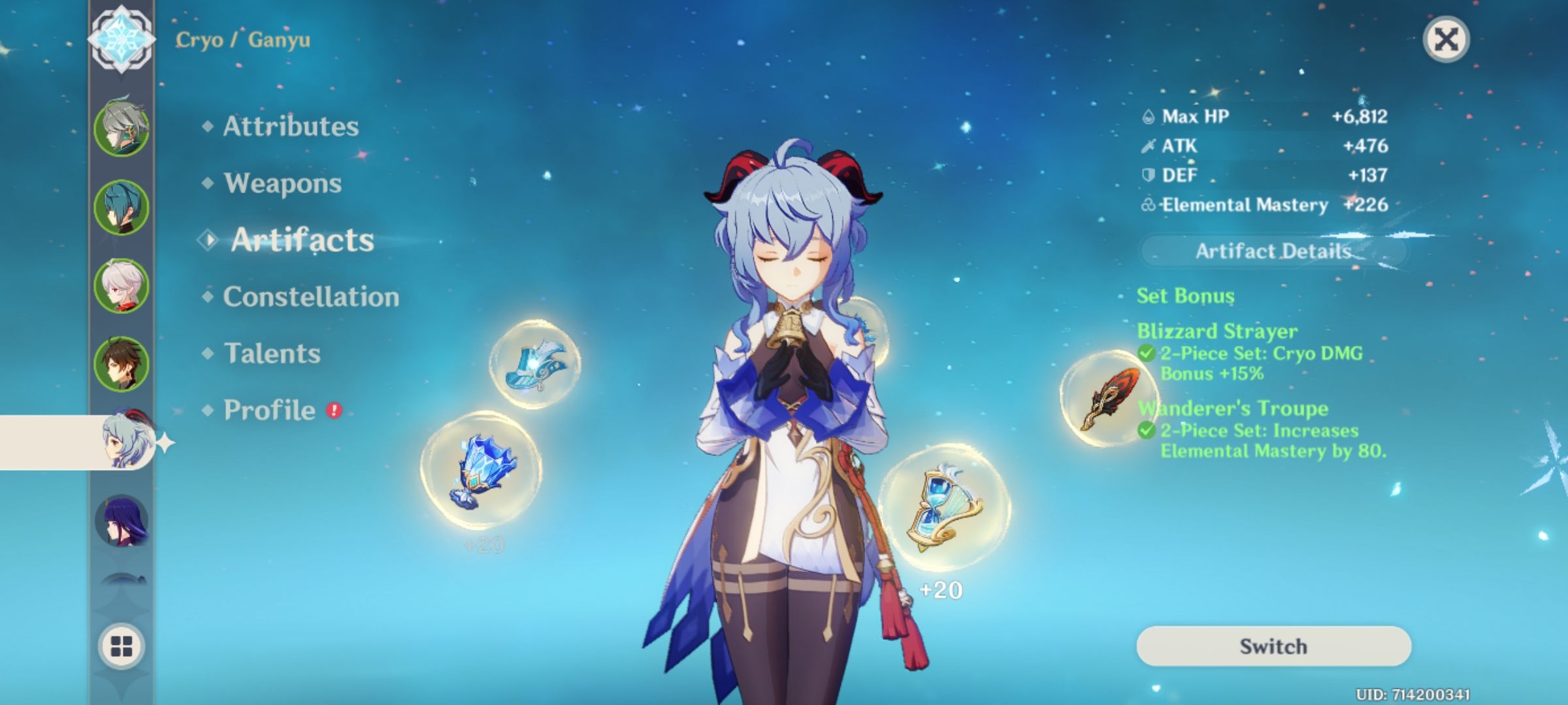 Ganyu Build Genshin Impact | HoYoLAB