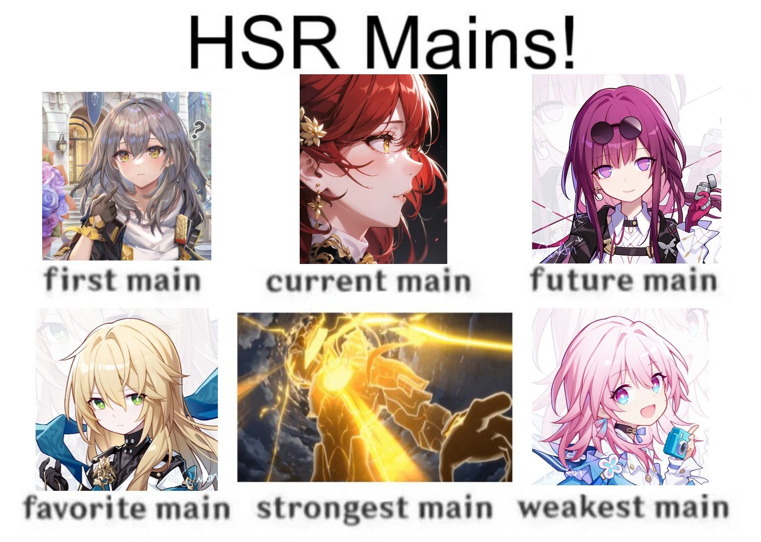 My current HSR Mains Honkai: Star Rail | HoYoLAB