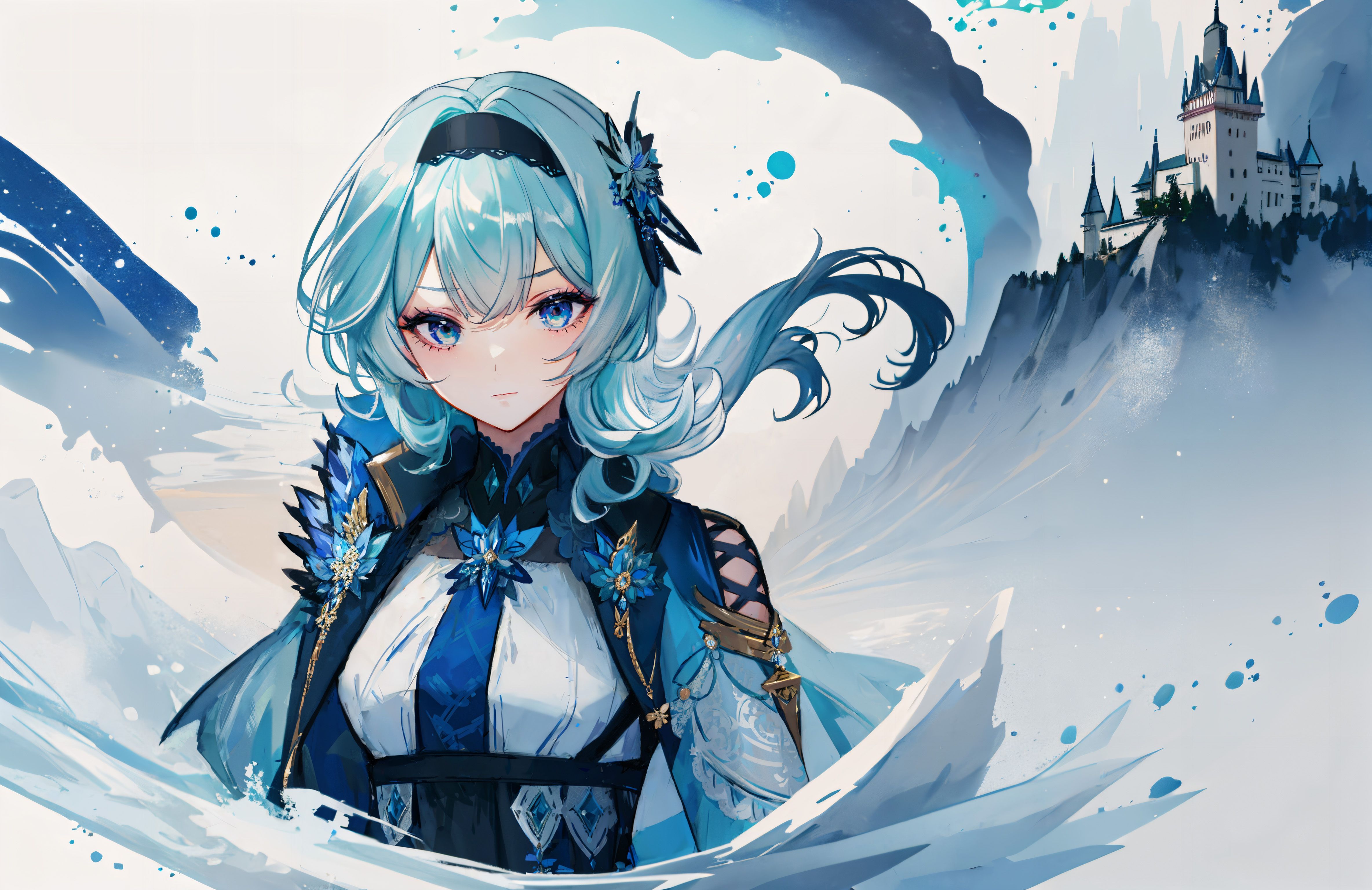 Eula~~~ Ink Mix Genshin Impact | HoYoLAB