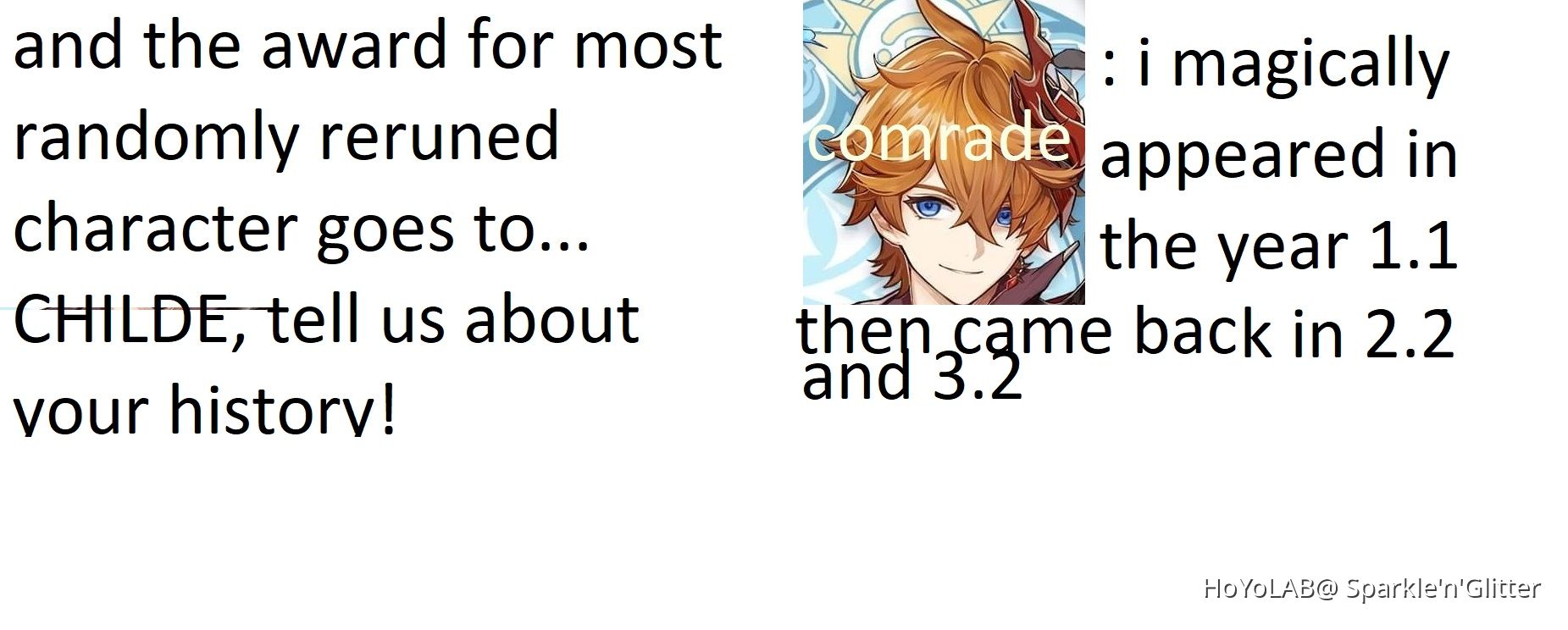 Childe memes Genshin Impact | HoYoLAB