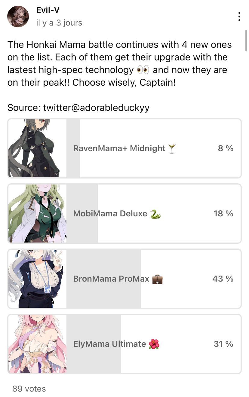 Choose wisely, Captain! Honkai Impact 3rd | HoYoLAB