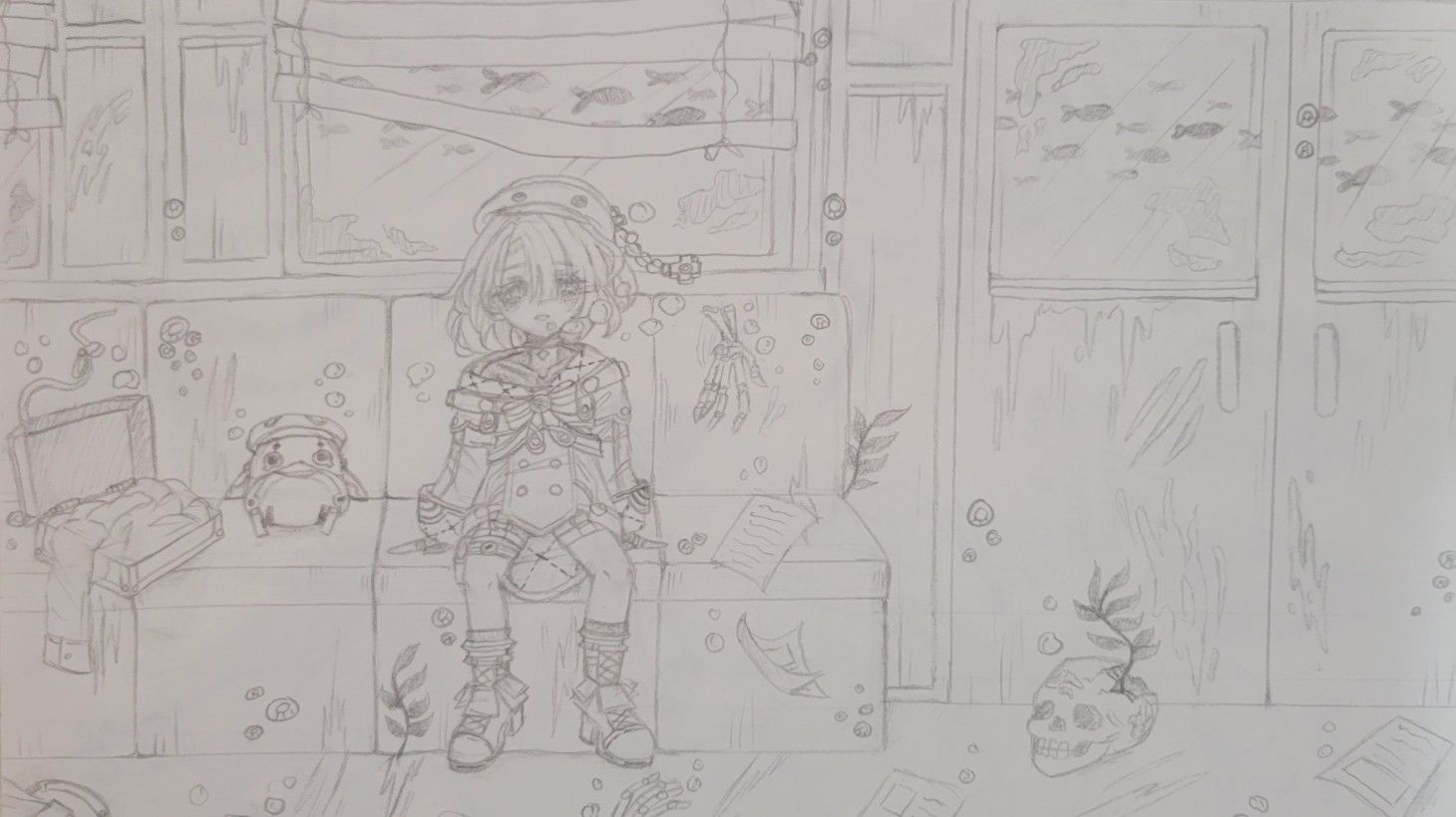 I made this Freminet art a little while ago...🐧🧊 Genshin Impact | HoYoLAB