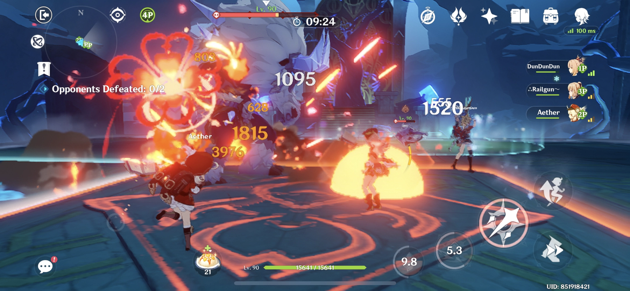 Arson team (with Jean supervising Klee) Genshin Impact | HoYoLAB