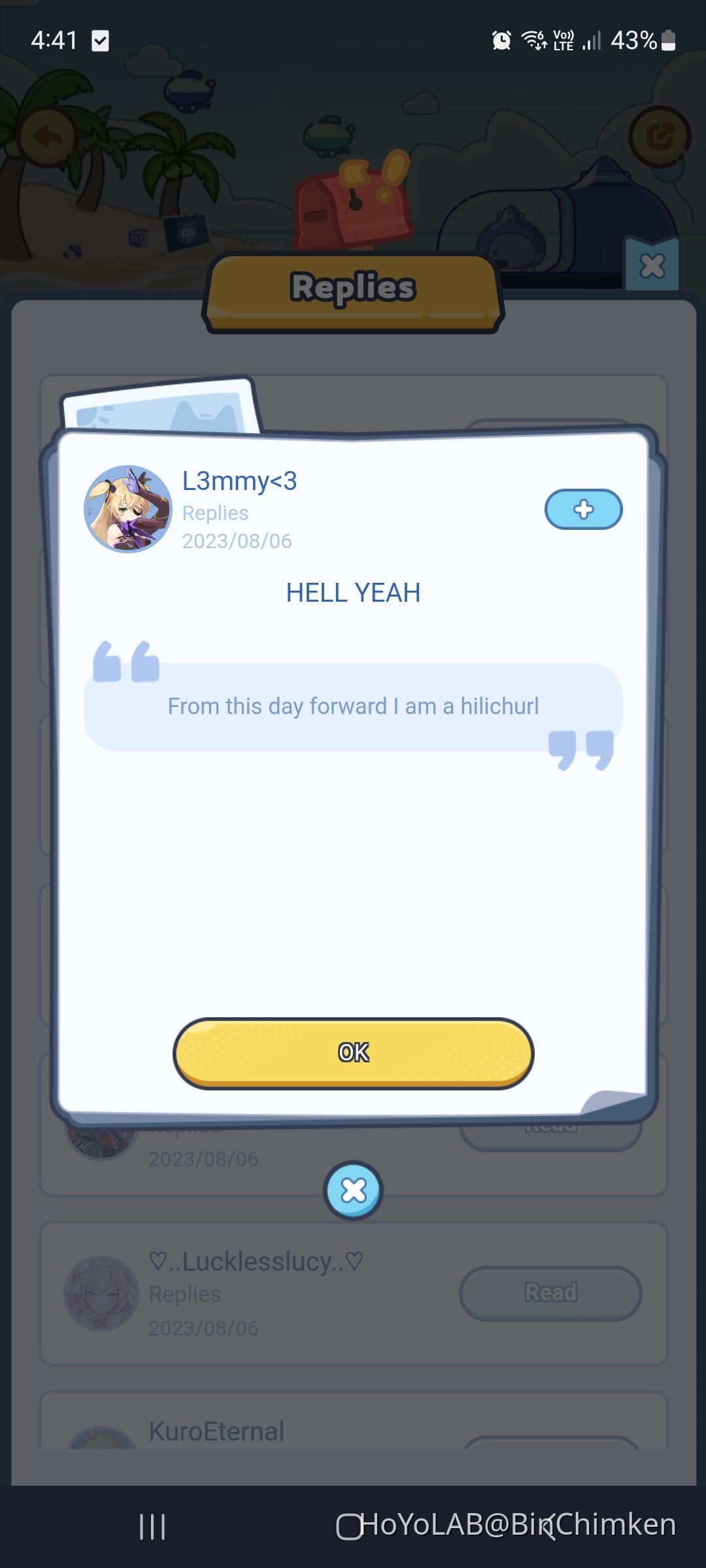 Valo odomu! Genshin Impact | HoYoLAB