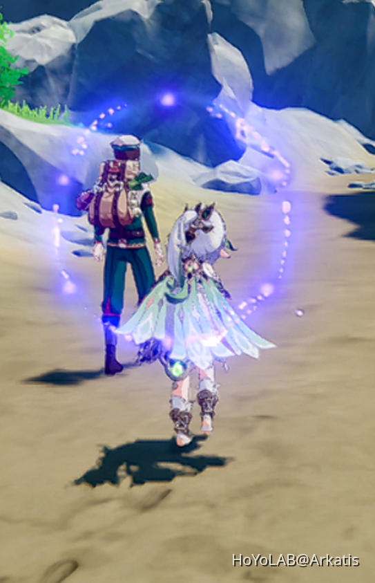 I followed the npc Genshin Impact | HoYoLAB