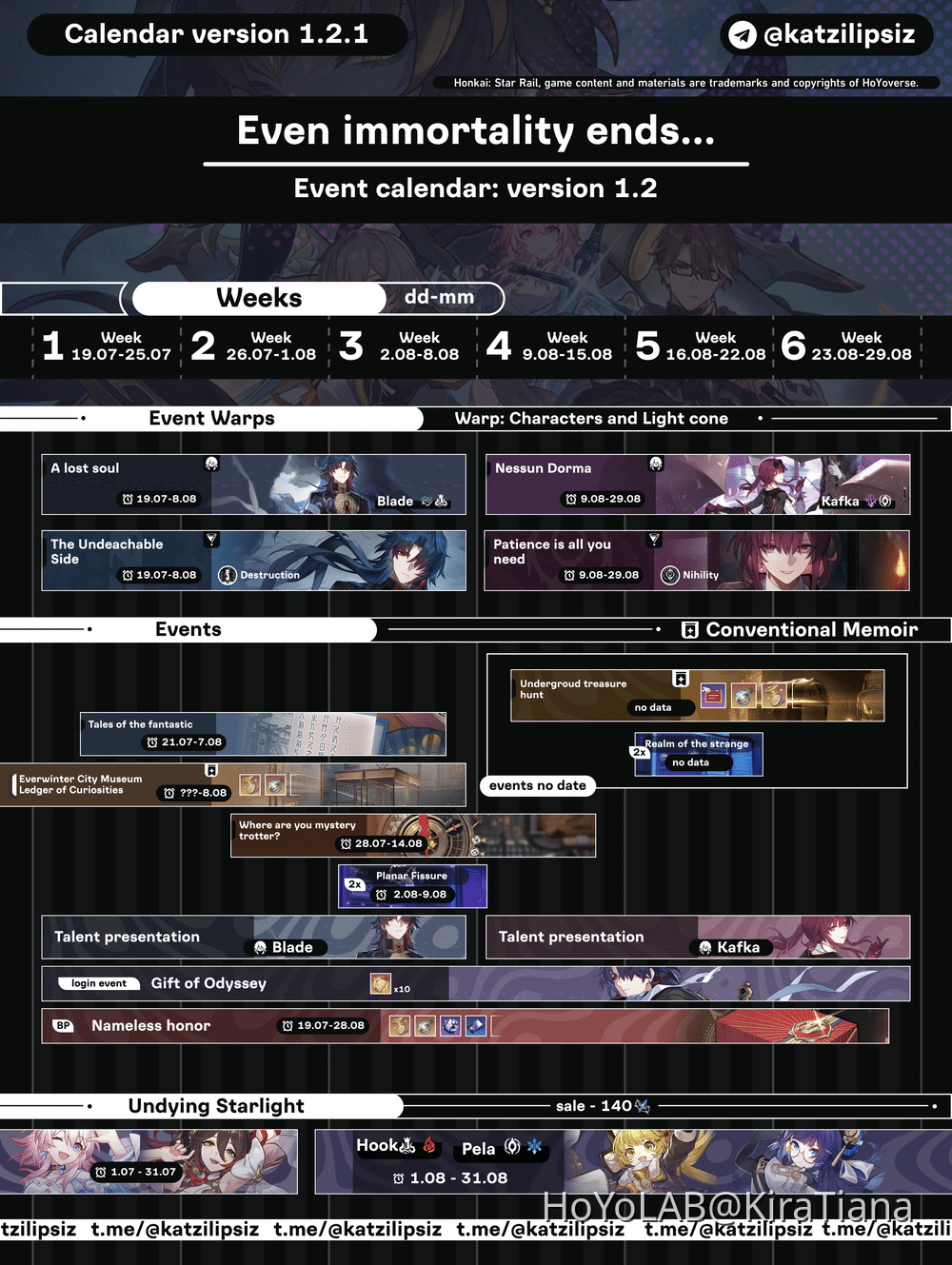 [V1.2] Honkai Star Rail Calendar Honkai: Star Rail | HoYoLAB