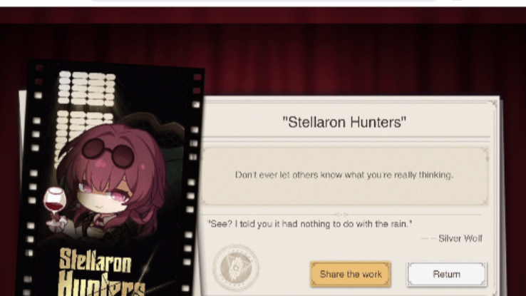 Hsr gifts from the recent web event Honkai: Star Rail | HoYoLAB