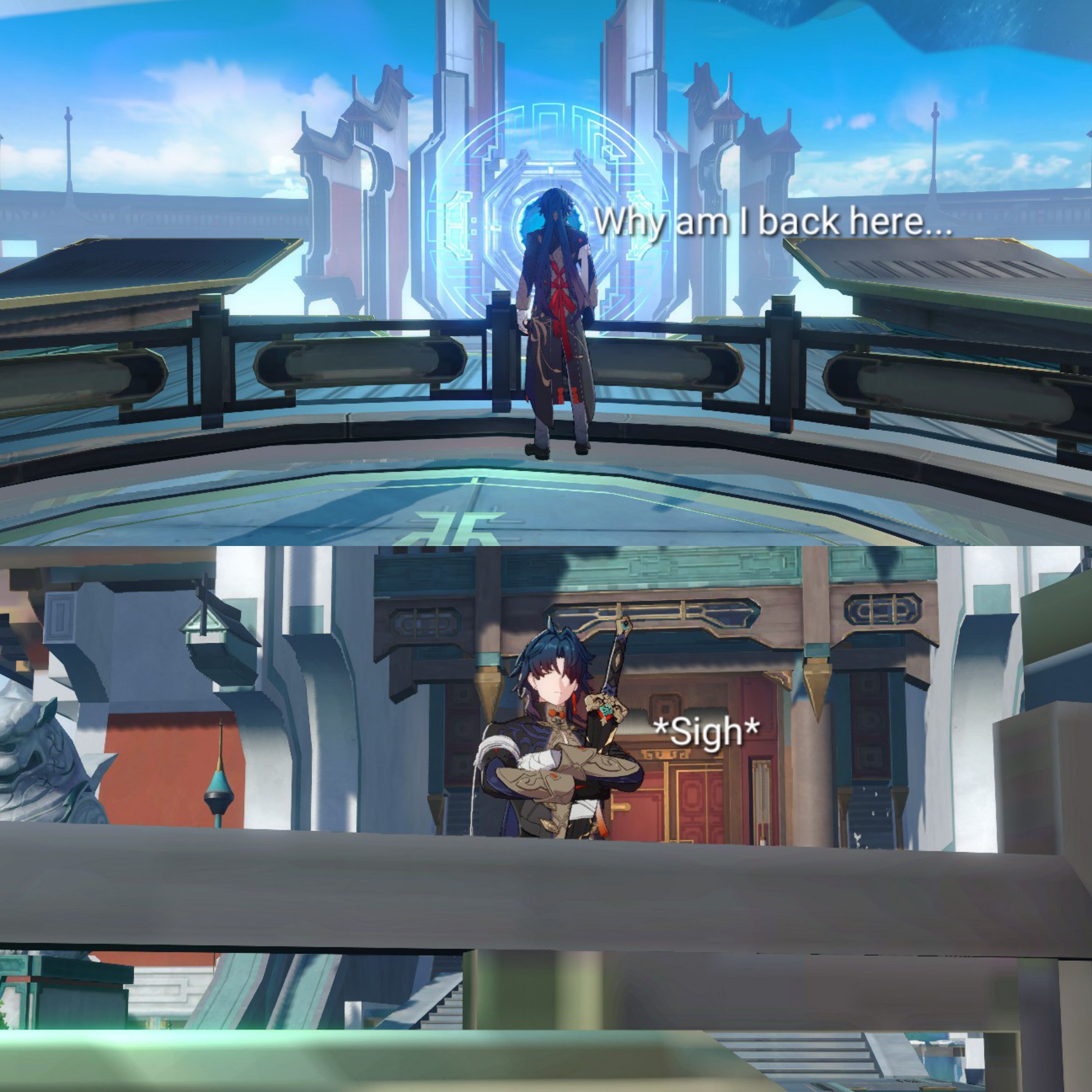 Blade in Luofu be like... Honkai: Star Rail | HoYoLAB