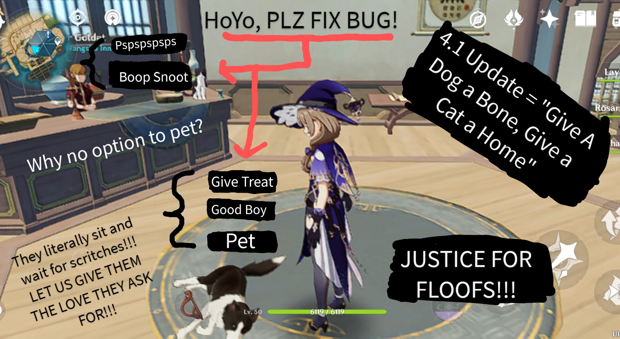 (1st Post) Why is No One Else Asking about this Bug?!?! Genshin Impact ...