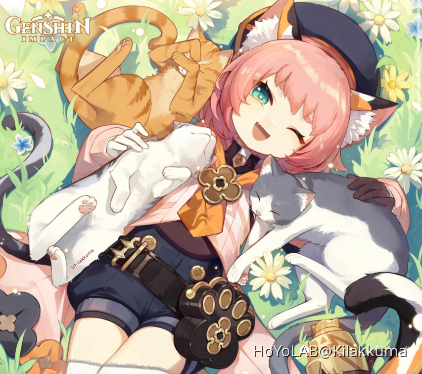 Diona and Klee redesign!! Genshin Impact | HoYoLAB