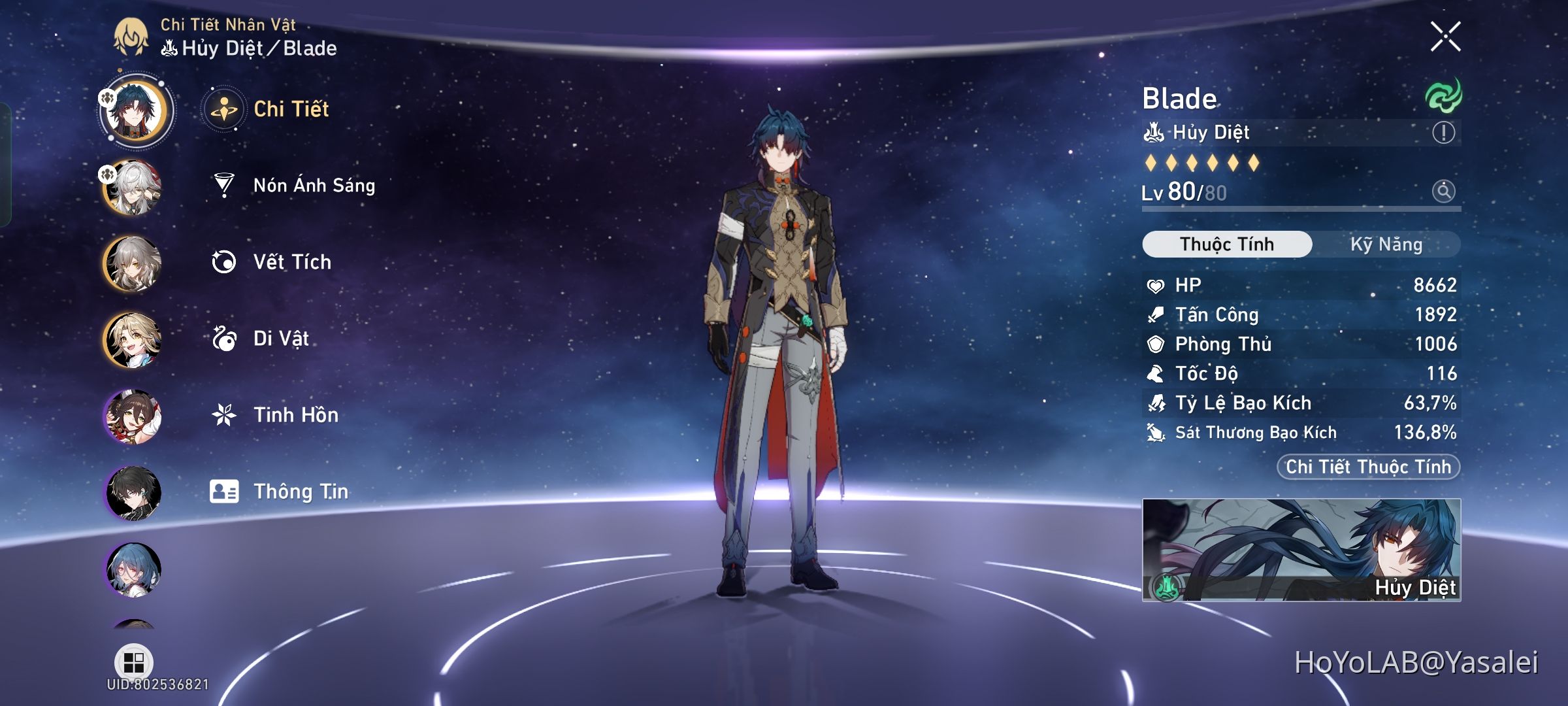 Build Blade Honkai: Star Rail | HoYoLAB