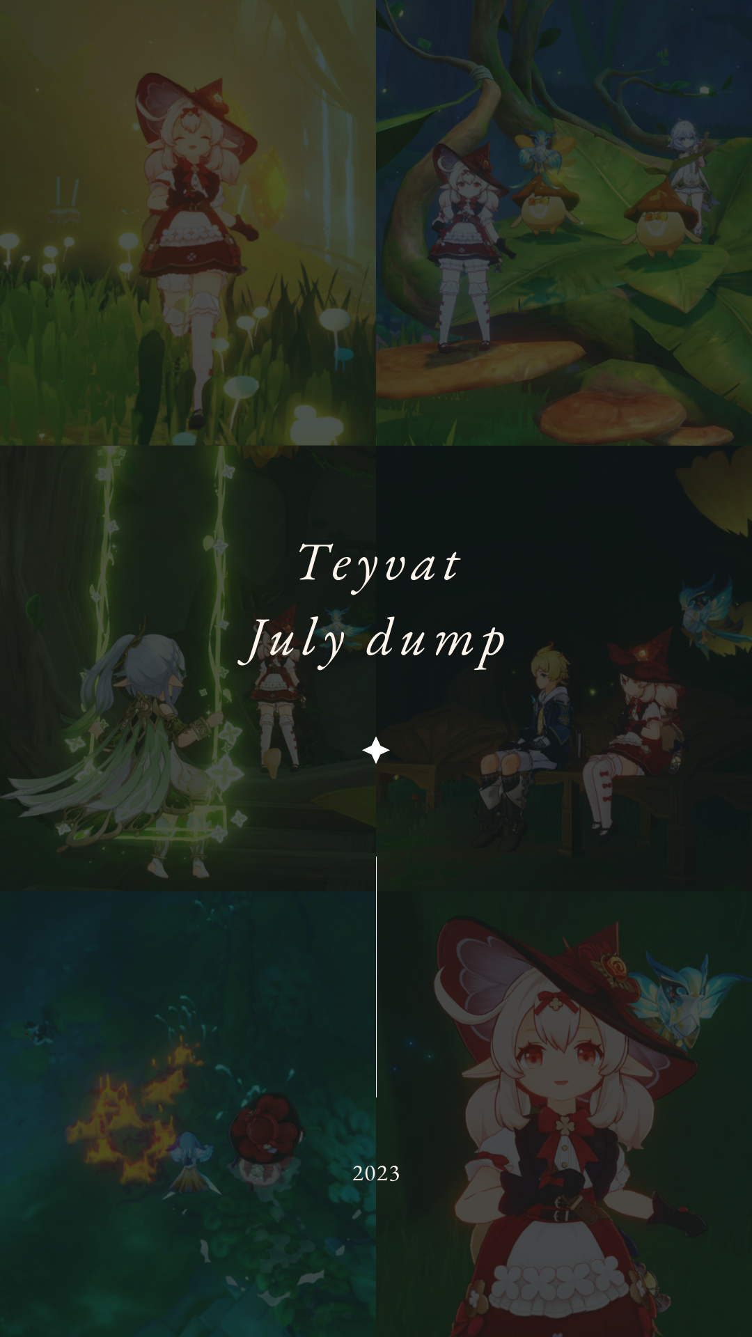 Teyvat July Dump Genshin Impact | HoYoLAB