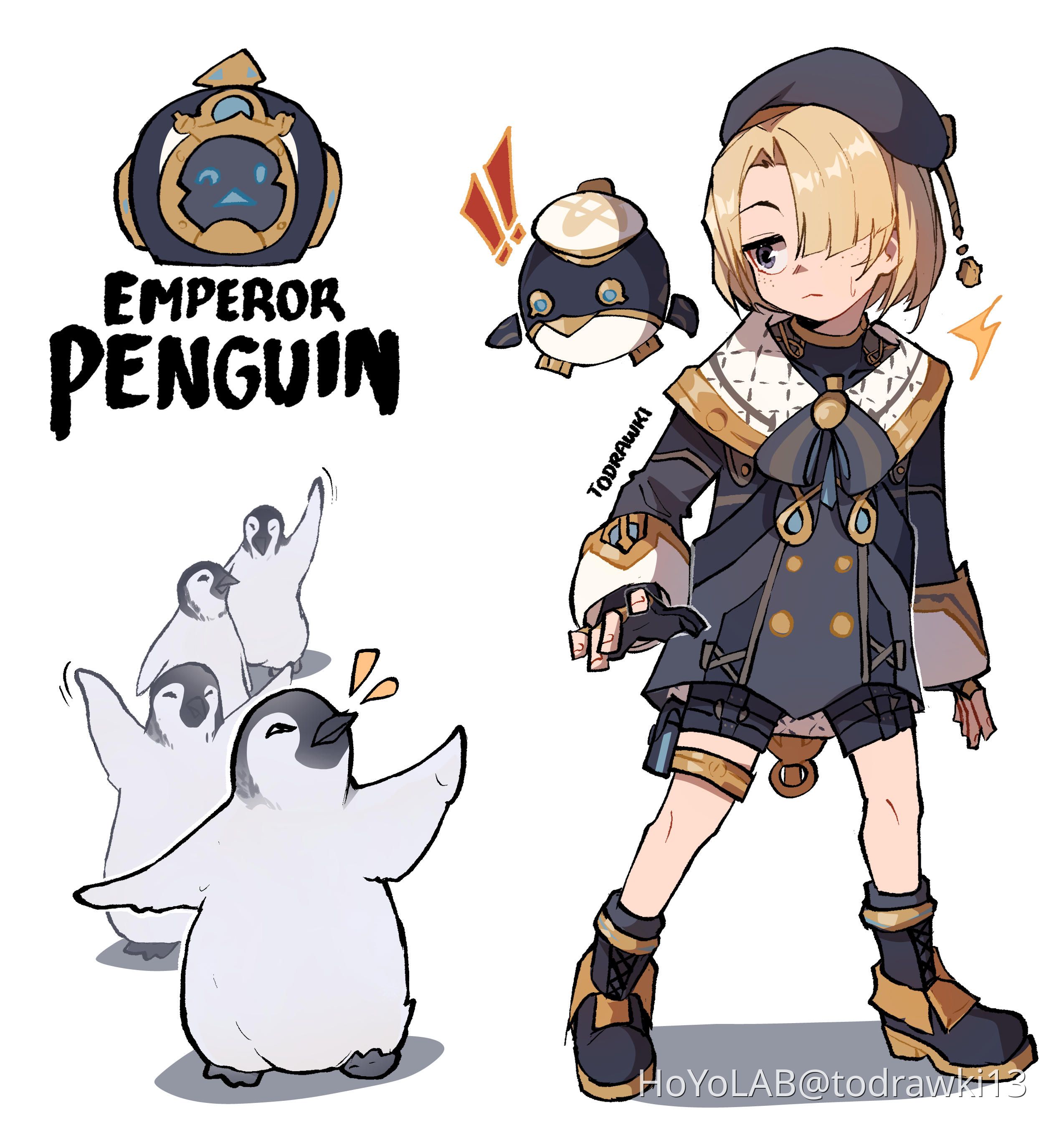 emperor penguin Genshin Impact | HoYoLAB
