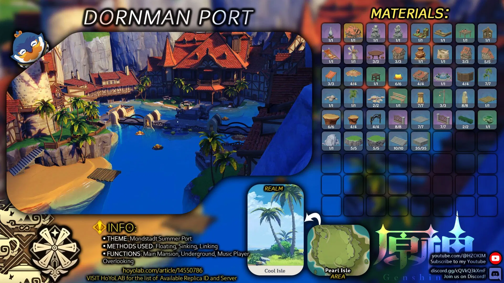 Dornman Port {78126400323} Genshin Impact | HoYoLAB