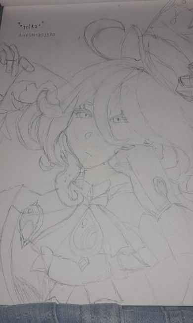 Focalors sketch Genshin Impact | HoYoLAB