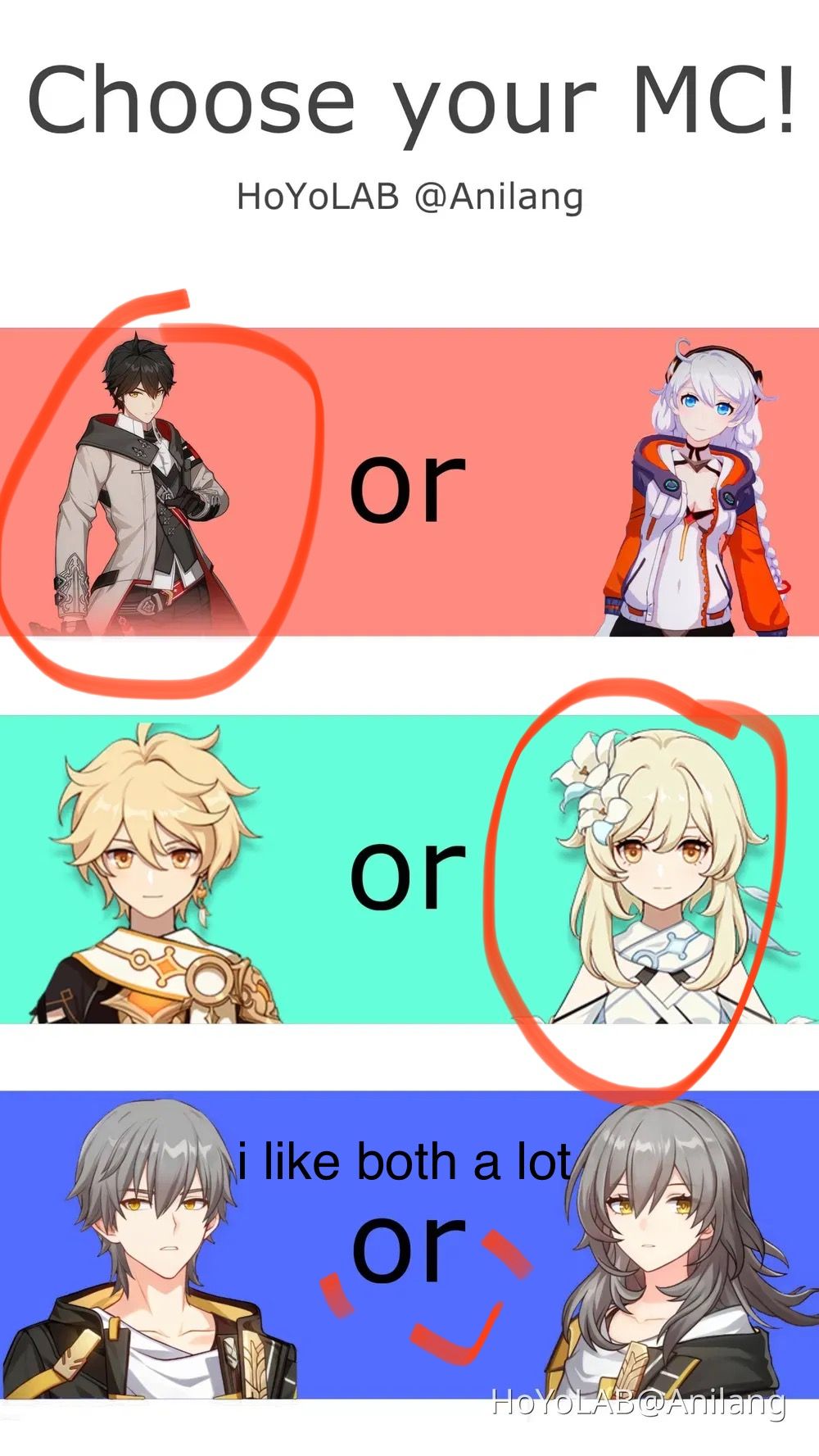 favorite mc Genshin Impact | HoYoLAB