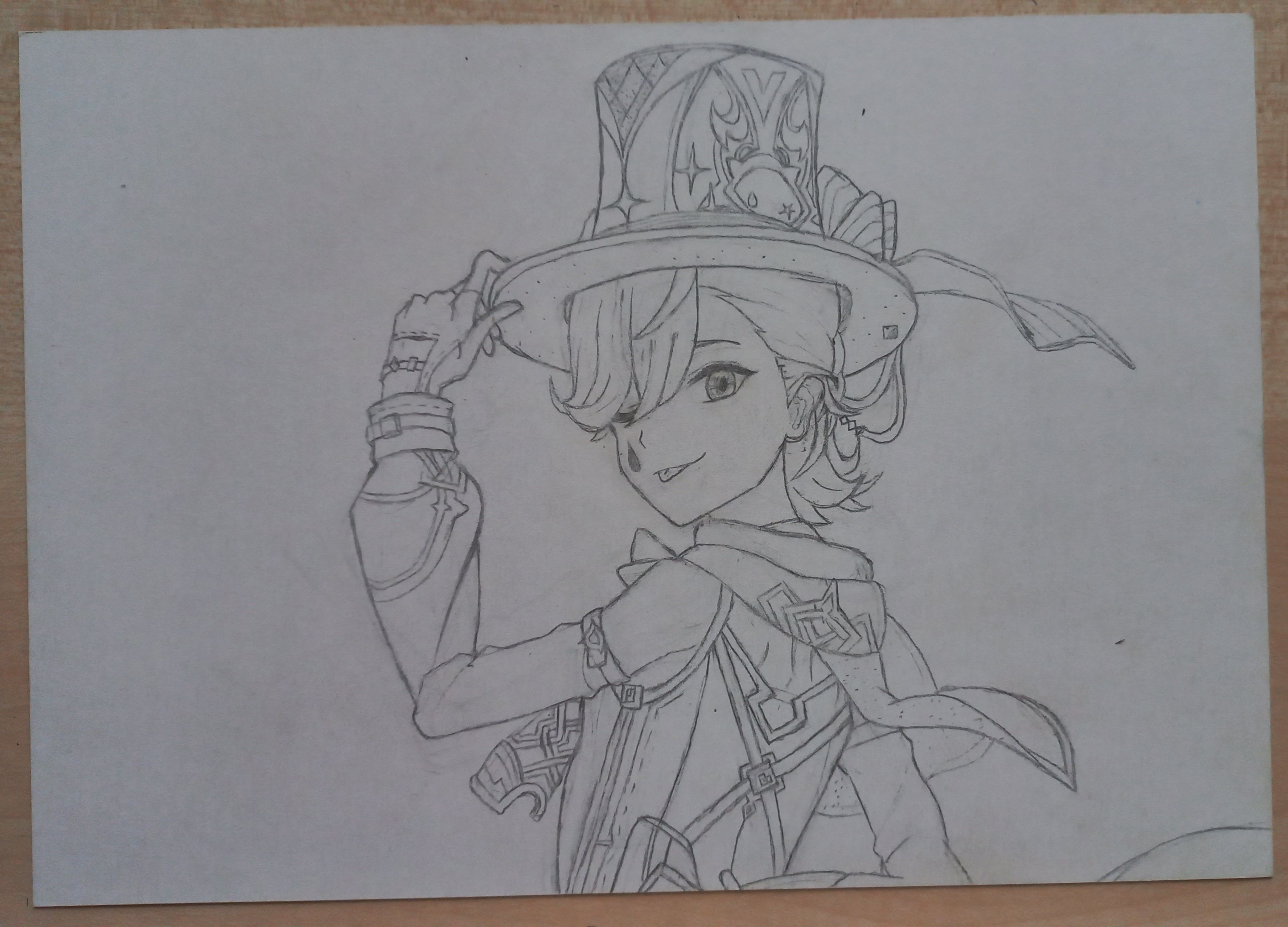 Oh god... no more Lyney drawings ever again😵 Genshin Impact | HoYoLAB