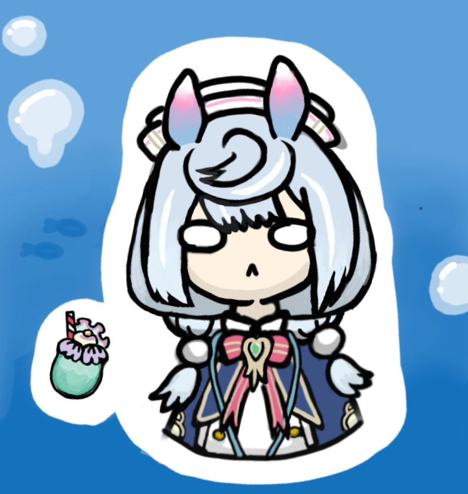 Sigewinne chibi Genshin Impact | HoYoLAB