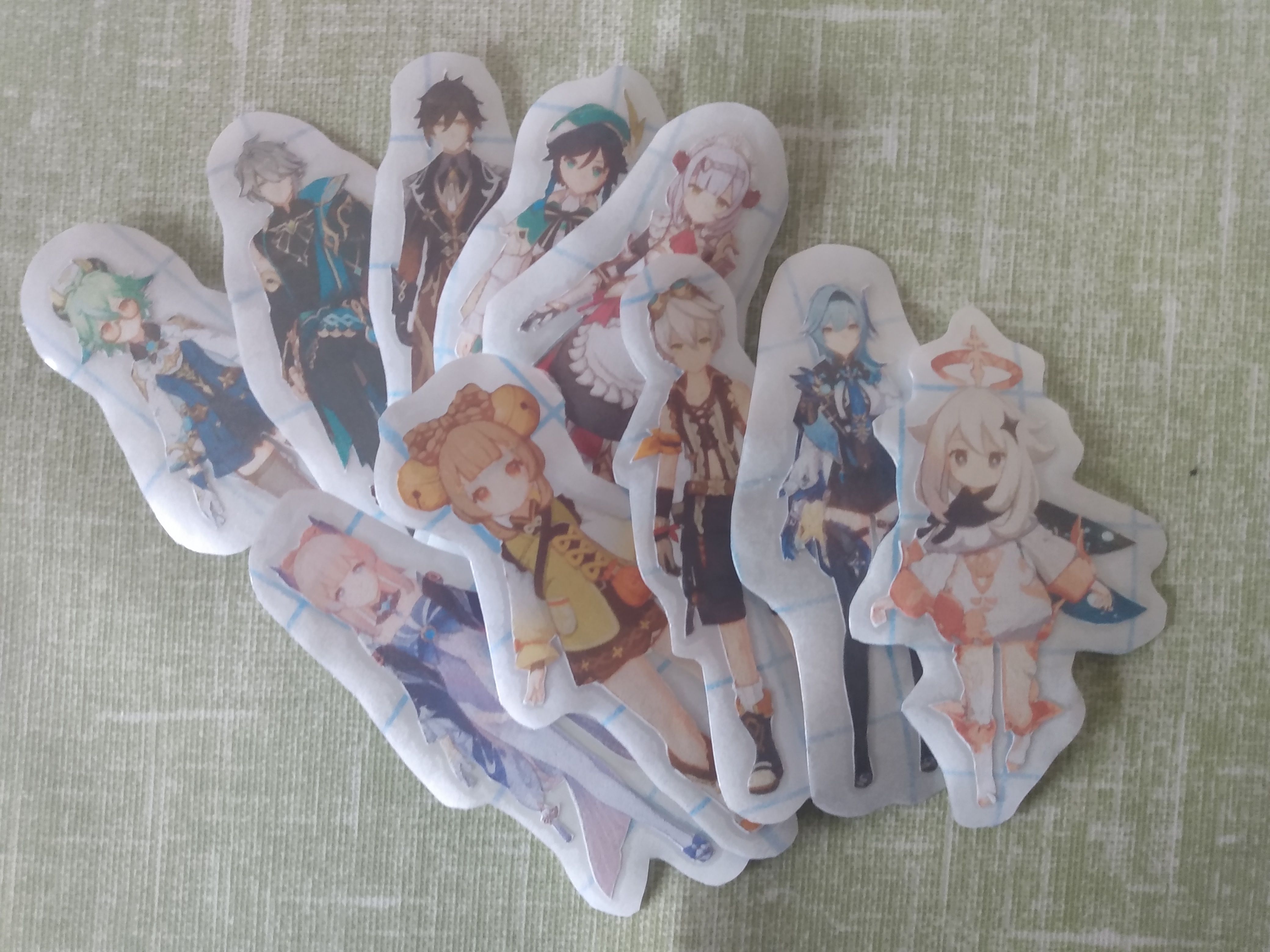 some stickers I made Genshin Impact | HoYoLAB