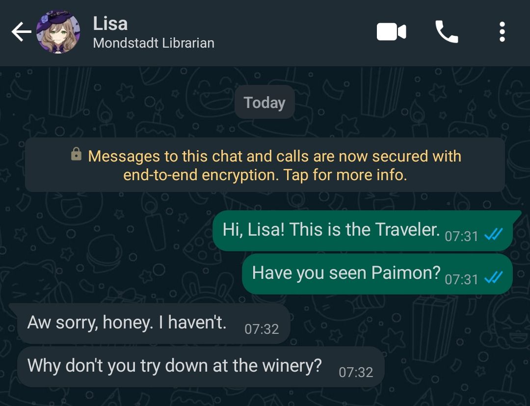 GENSHIN CHARACTER GROUP CHAT #Part3 Genshin Impact | HoYoLAB