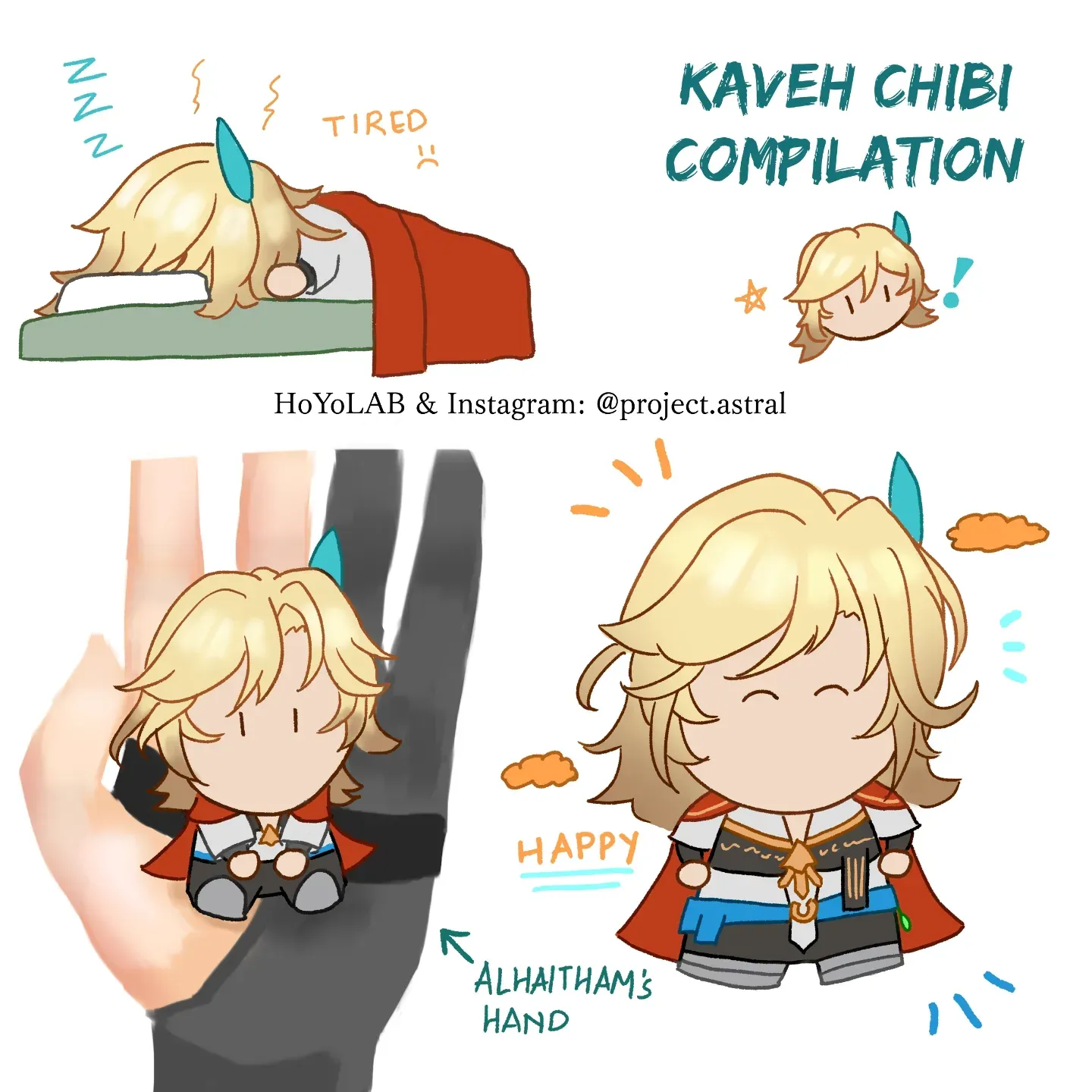 Chibi Kaveh! Genshin Impact | HoYoLAB