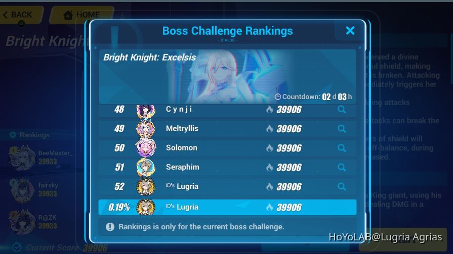 BKE SSS Memorial arena Honkai Impact 3rd | HoYoLAB