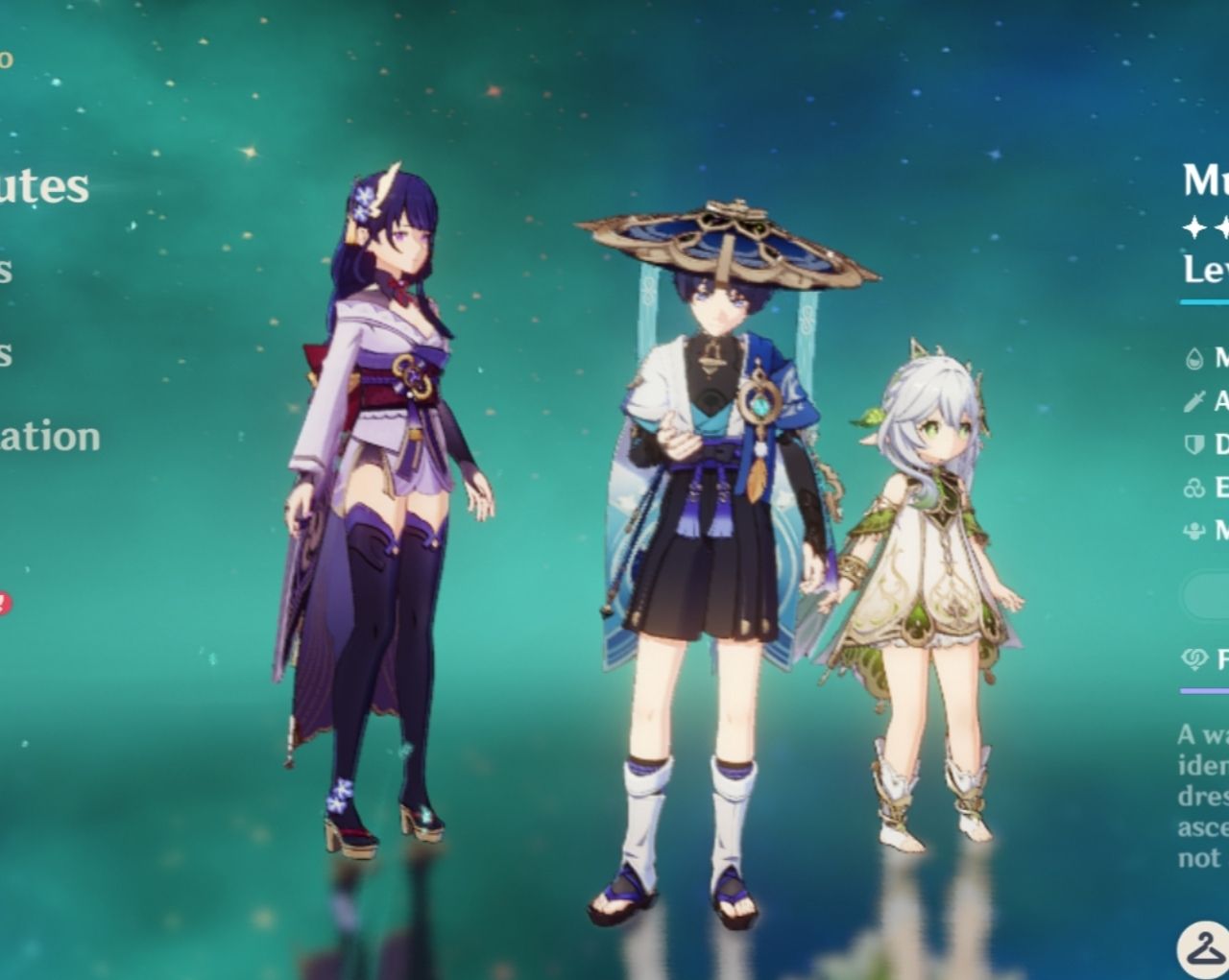 Wanderer with his 2 Mom + granpa Genshin Impact | HoYoLAB