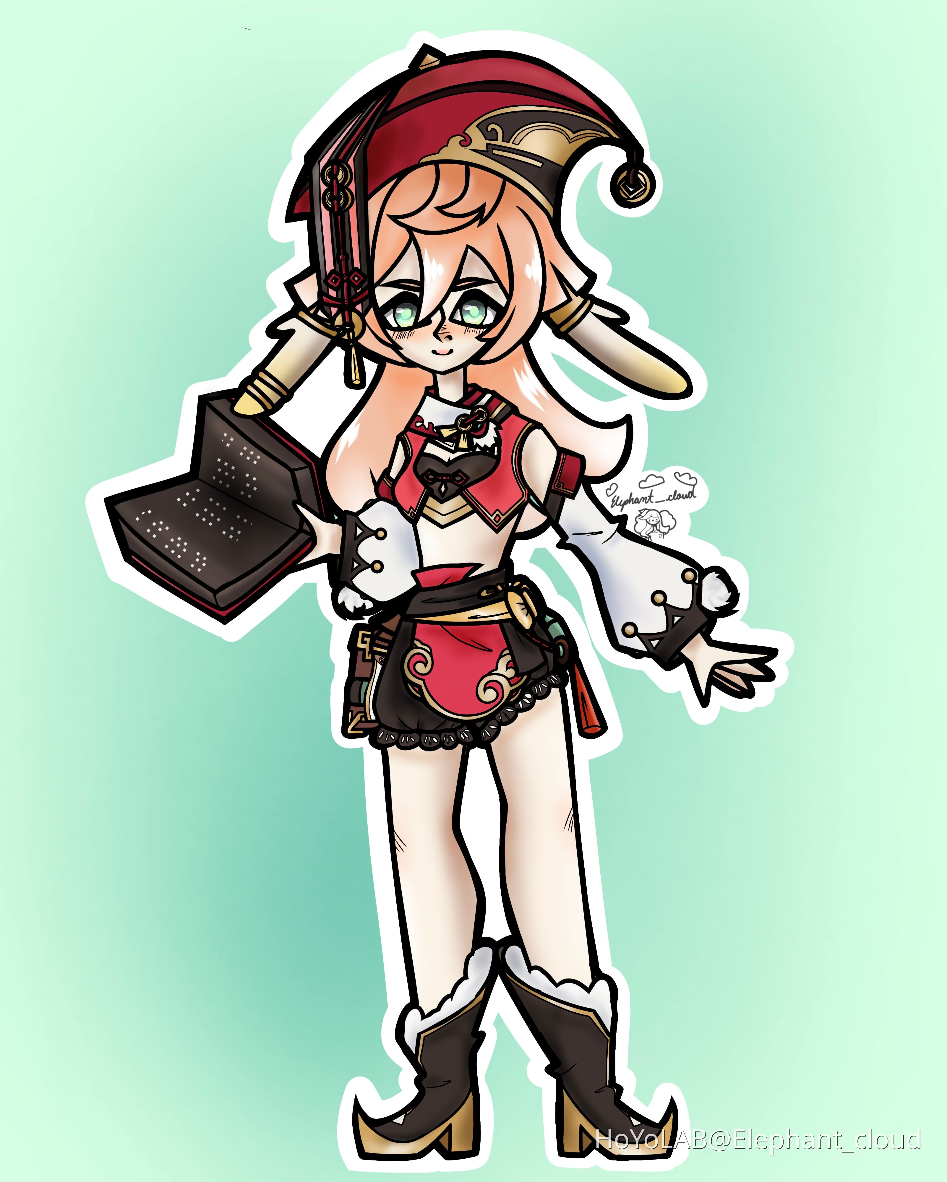 Yanfei!😌👩‍⚖️ Genshin Impact | HoYoLAB