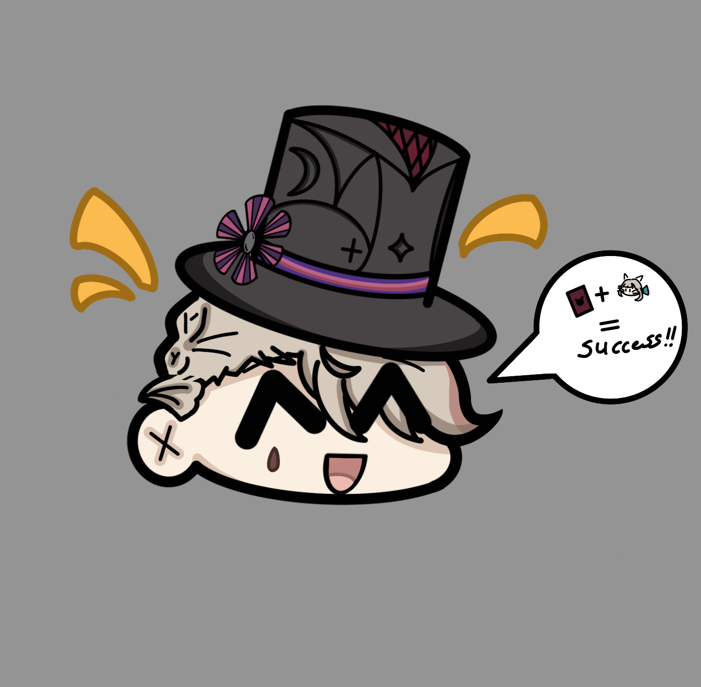 I drew chibi lyney Genshin Impact | HoYoLAB