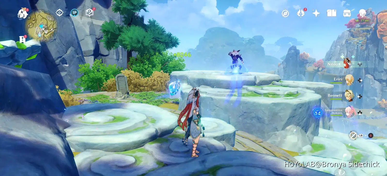 Lvl 90 Protoype Amber vs Lvl 20 Everlasting Moonglow (heal) Genshin ...