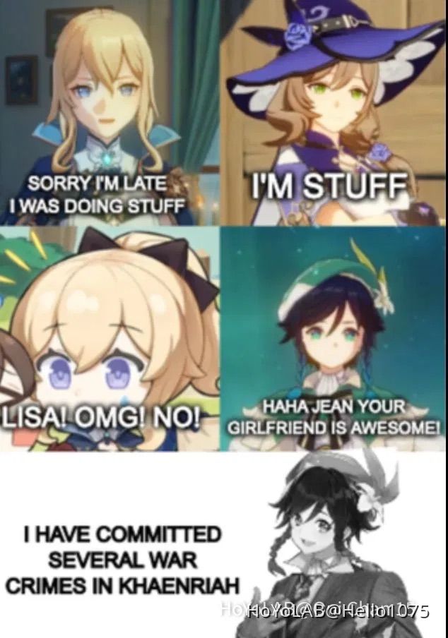 Memes pt.3 Genshin Impact | HoYoLAB