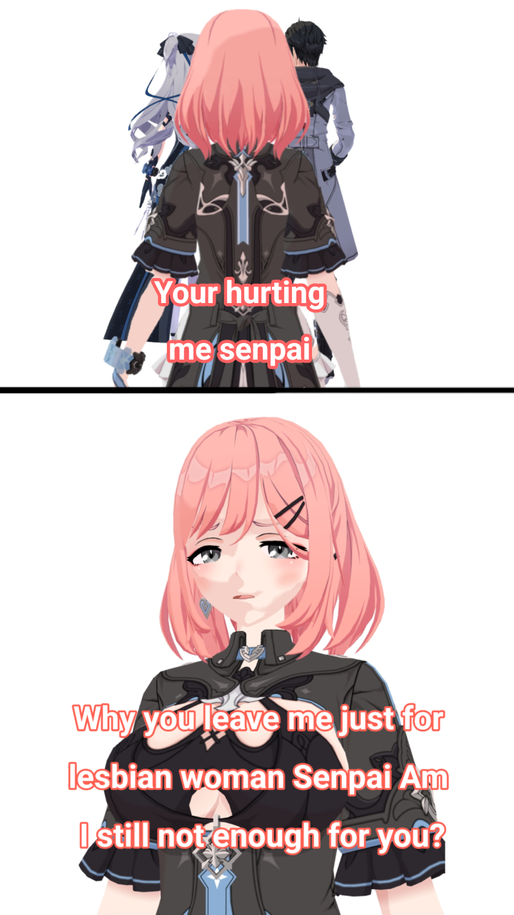 Why you all keep shipping Adam with bronya mei or Carole look TIMIDO ...