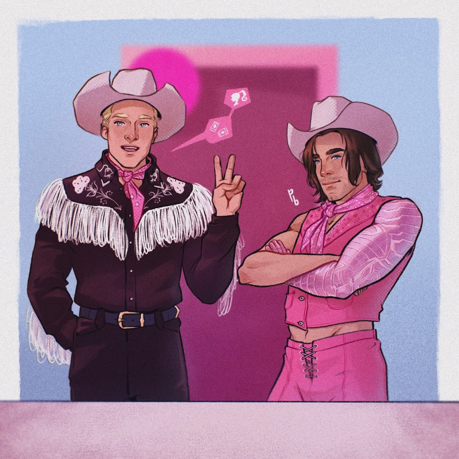 Steve and buckey barbie | HoYoLAB