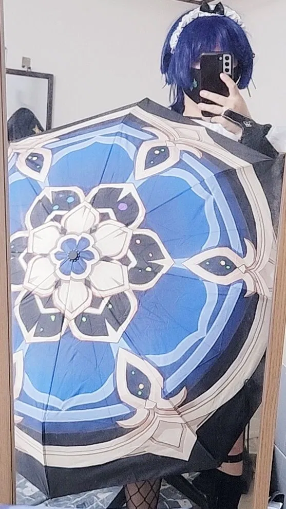 스카라무슈(방랑자)메이드 코스프레 Scaramouche(Wanderer) Maid Cosplay Genshin Impact ...