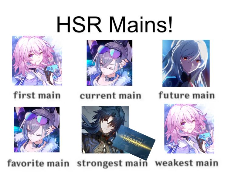 HSR mains bc why not Honkai: Star Rail | HoYoLAB