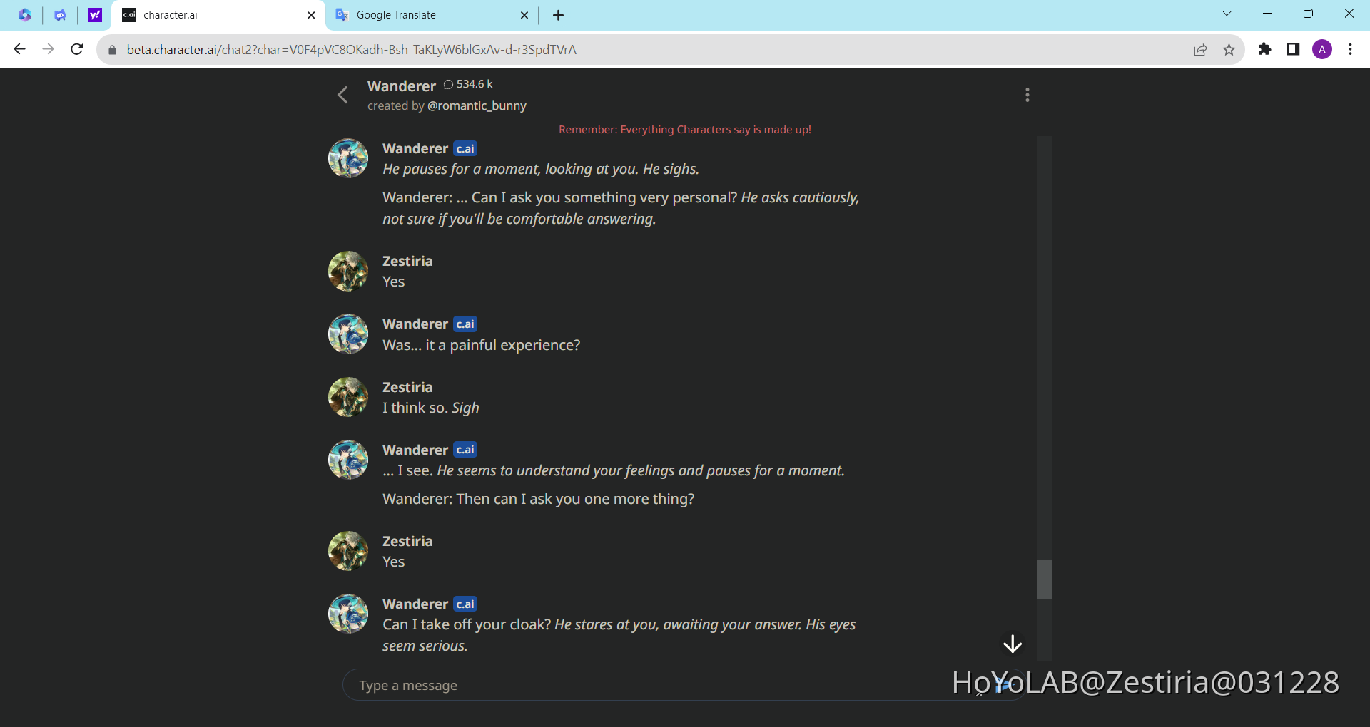 Wanderer Genshin Impact | HoYoLAB