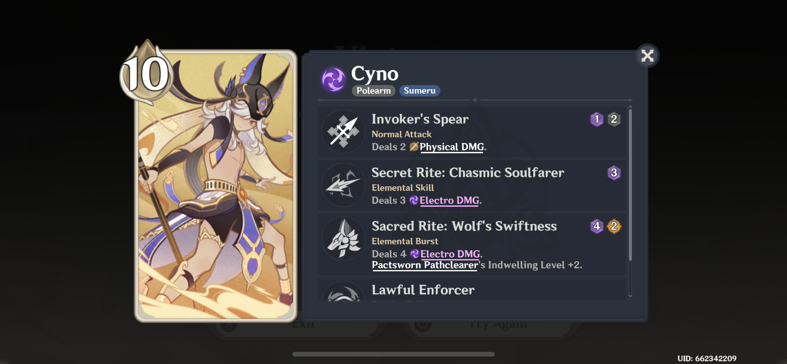 This is probably the closest I’ll ever get to pulling Cyno Genshin ...