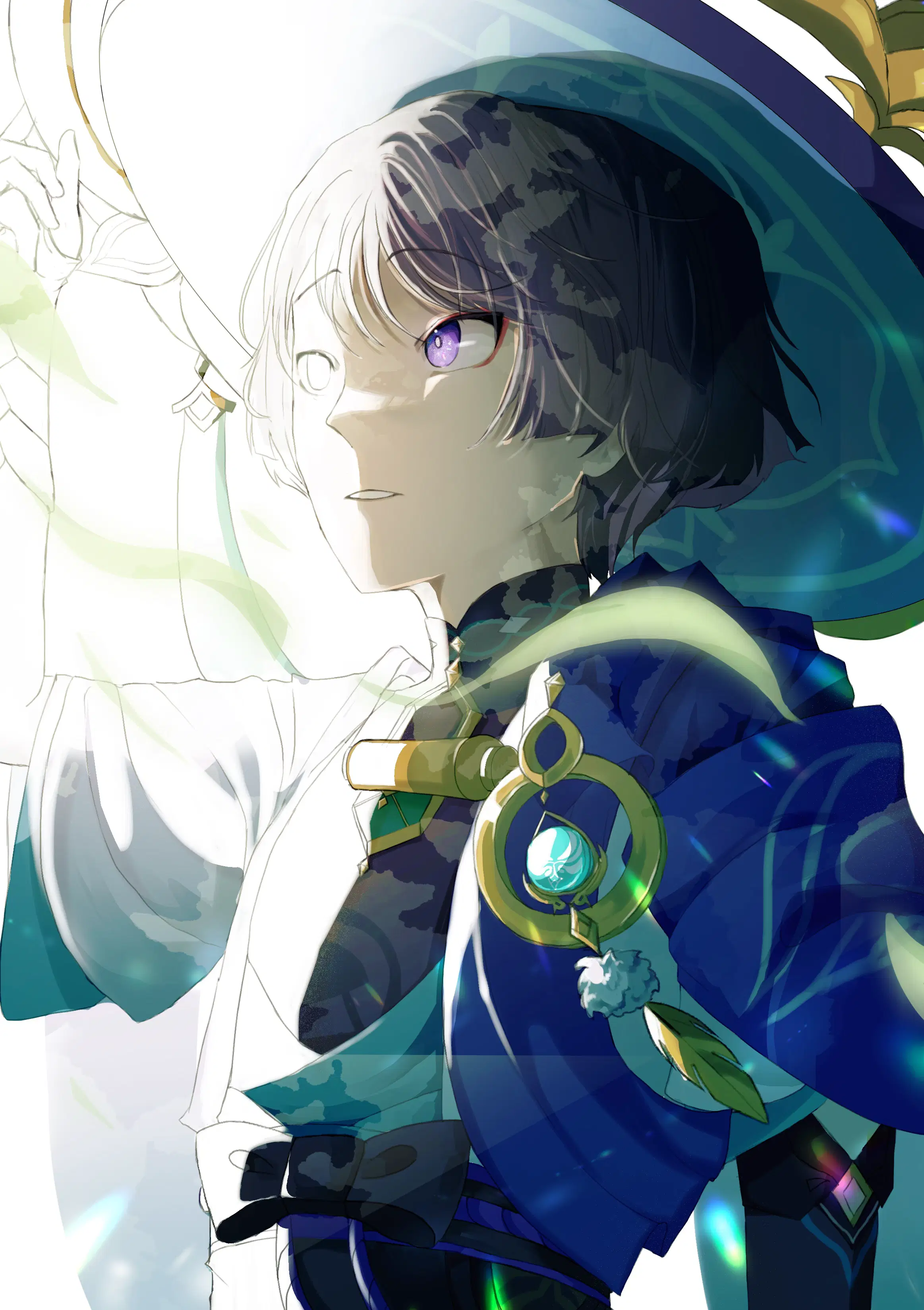 Wanderer fanart Genshin Impact | HoYoLAB