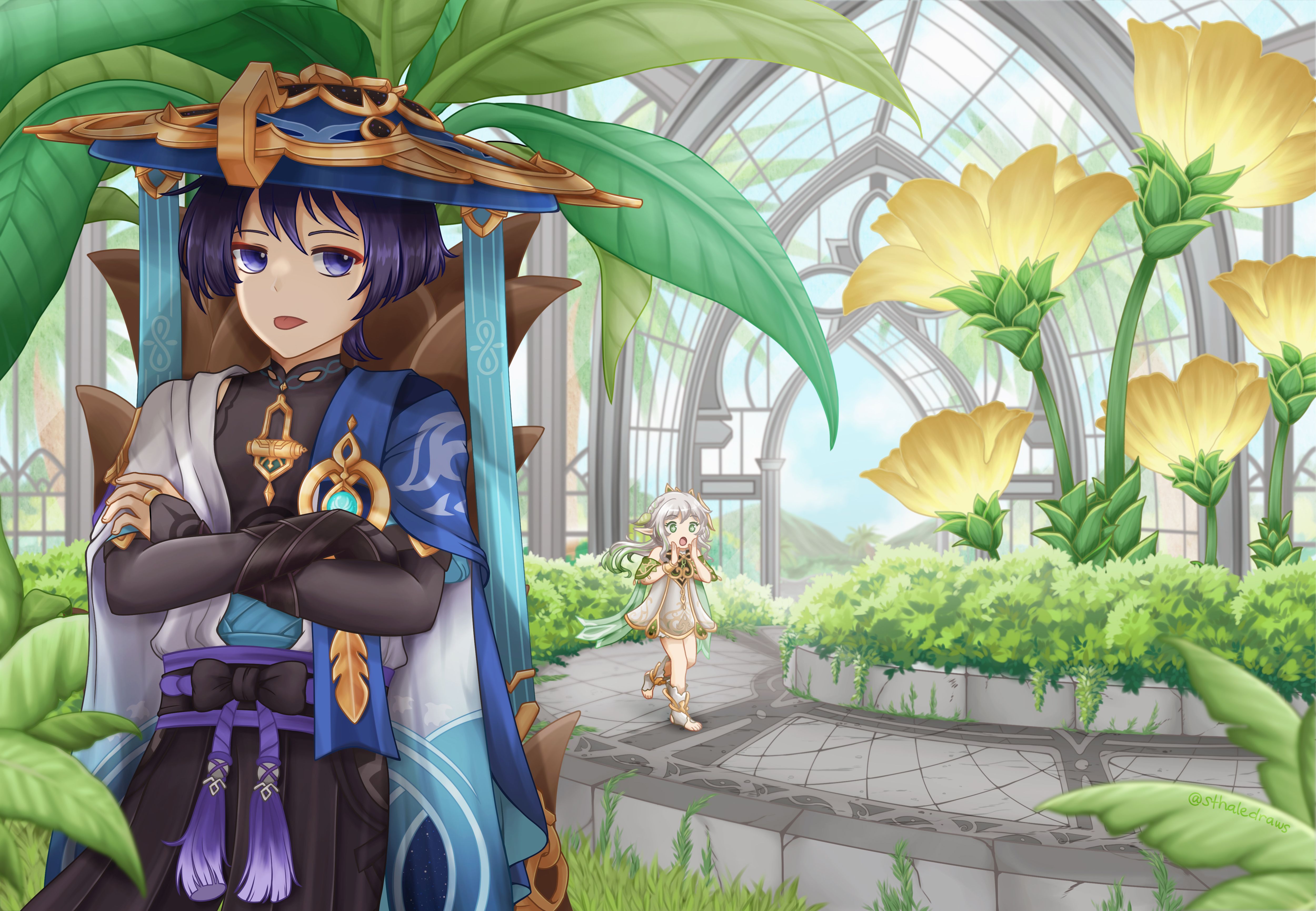 Wanderer, it's thesis time~♫ ♫ Genshin Impact | HoYoLAB