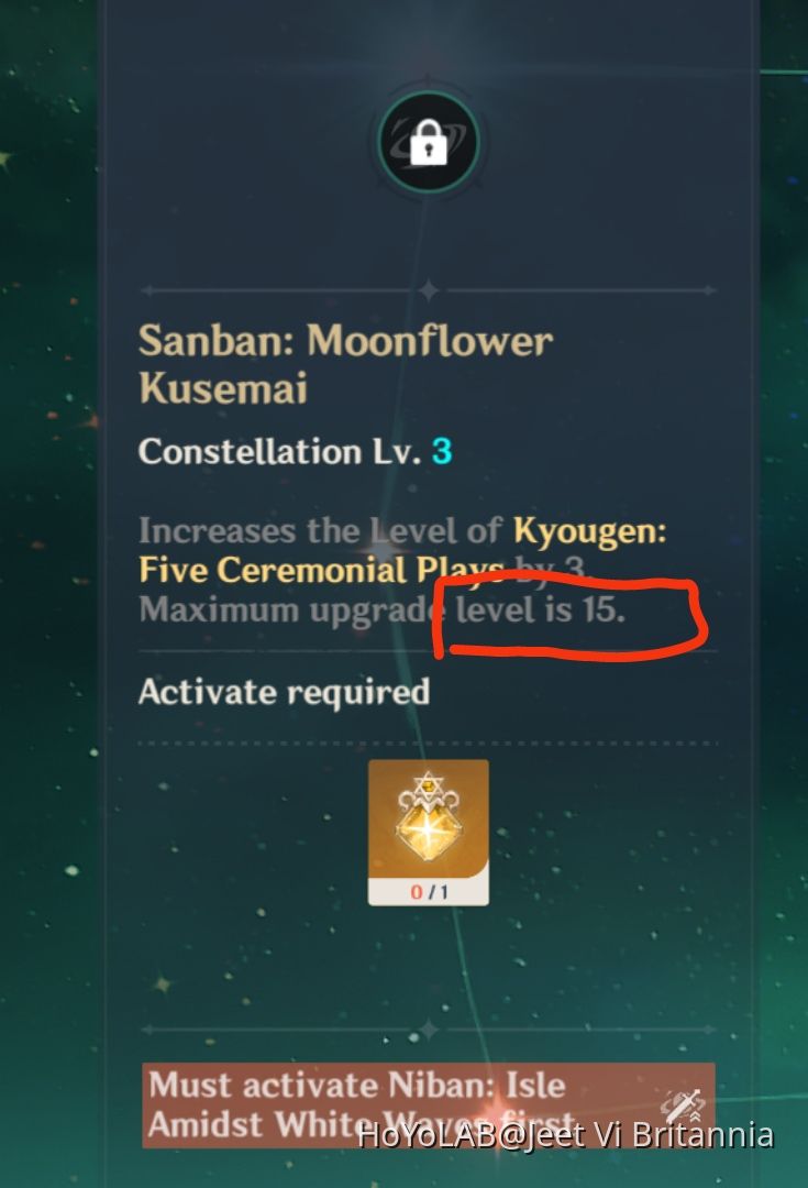 is it possible to take this to level 15 ?? 🤔 Genshin Impact | HoYoLAB