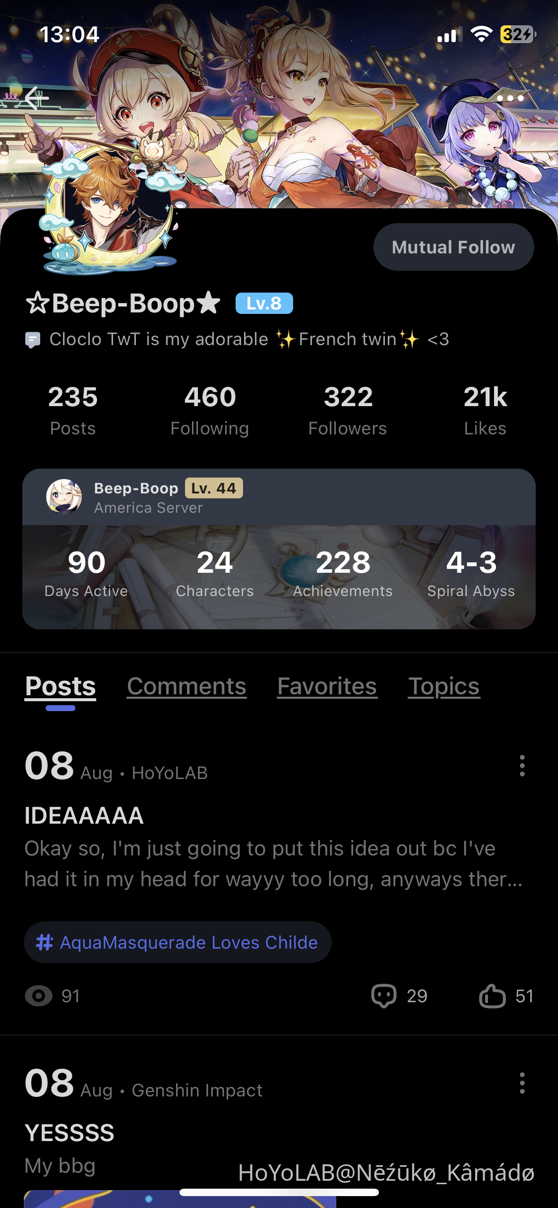 FOLLOW THIS PERSON NOW(Please) | HoYoLAB