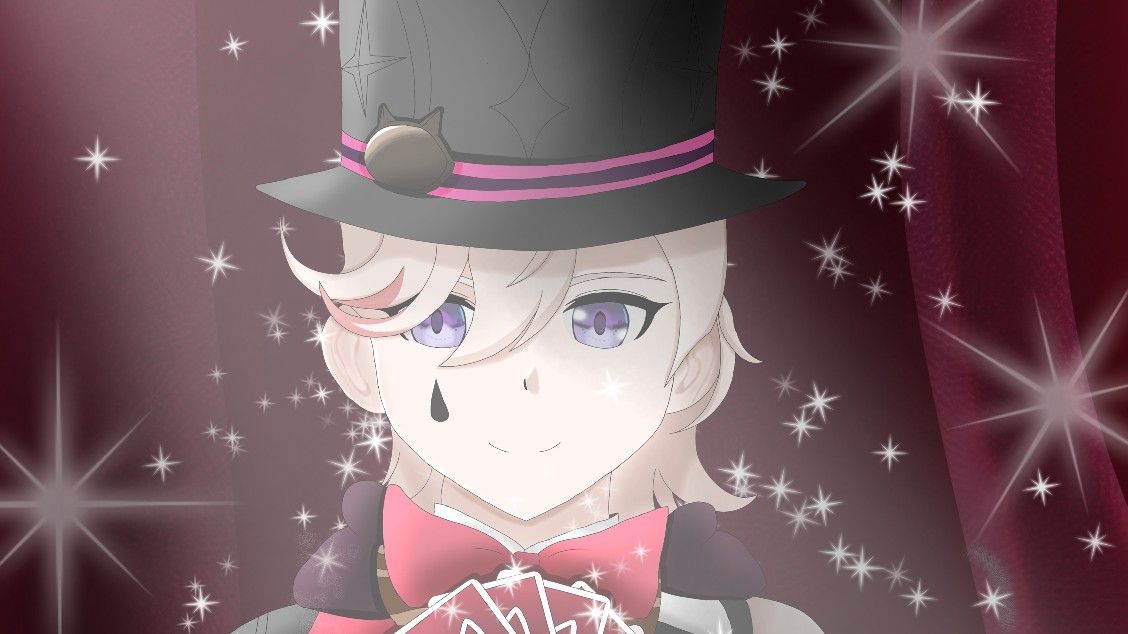 💕💕Here's my drawing of Lyney!💕💕 Genshin Impact | HoYoLAB