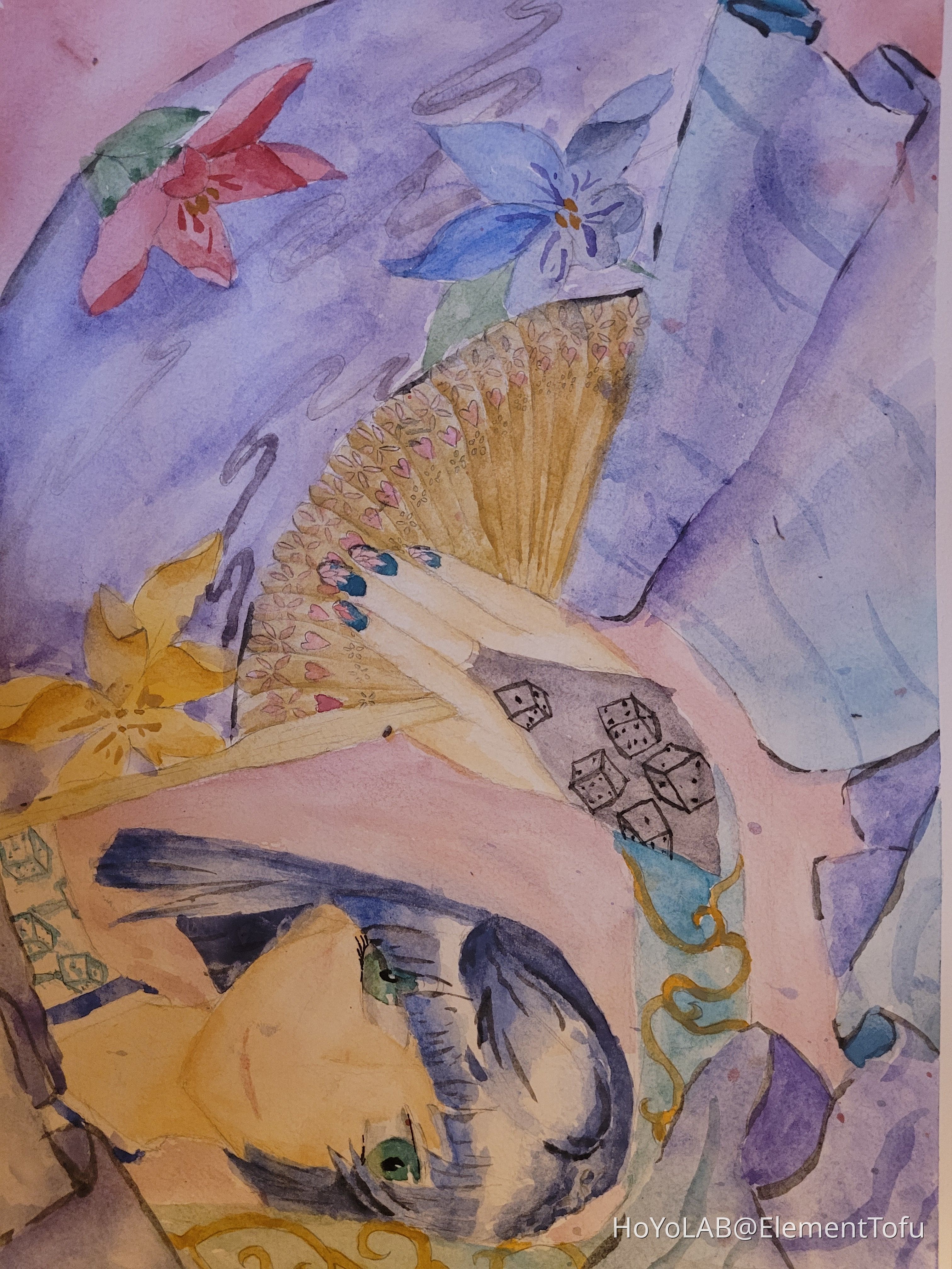 Silk fan Genshin Impact | HoYoLAB